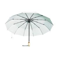 China Waterproof Personalized Golf Umbrellas Double Canopy Golf Umbrella With Plastic Top Tips for sale
