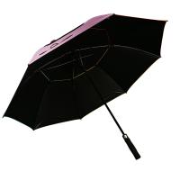 China 62 Inch Collapsible Golf Umbrella Versatile With Black Red Blue Green Colors for sale