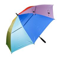 China 62 Inch Collapsible Golf Umbrella Versatile With Black Red Blue Green Colors for sale