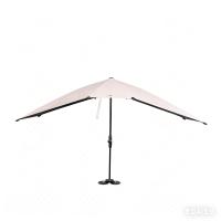 China Lightweight Commercial Outdoor Umbrella Durable Steel Shaft For Patio Garden Use for sale