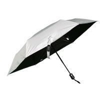 China Portable Folding Sun Umbrella Auto Folding Umbrella Innovative With Black Big Pole for sale