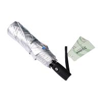 China Long Lasting Sturdy Compact Umbrella 8 Ribs Strong Foldable Umbrella With 42 Inches Coverage for sale