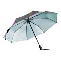 China 8 Ribs Small Folding Umbrella Windproof Auto Open Close With Aluminum Alloy Frame for sale