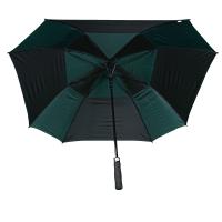 China Durable Custom Golf Umbrellas Wind Resistant Auto Open Golf Umbrella With Logo for sale