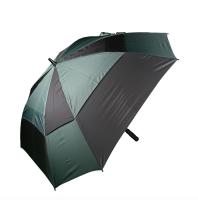 China Durable Custom Golf Umbrellas Wind Resistant Auto Open Golf Umbrella With Logo for sale