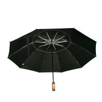 China 2 Folds Collapsible Sun Umbrella Compact Umbrella With Metal Fibreglass Rib for sale