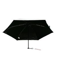 China Customized Logo Folding Sun Umbrella 32cm Length Compact With Pongee 190T Fabric for sale