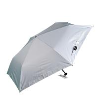 China Customized Logo Folding Sun Umbrella 32cm Length Compact With Pongee 190T Fabric for sale