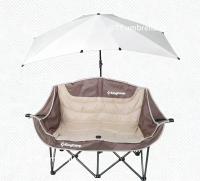 China Lightweight Beach Umbrella With Clamp Straight Handle 8 Fiberglass Ribs for sale
