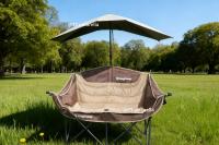 China Lightweight Beach Umbrella With Clamp Straight Handle 8 Fiberglass Ribs for sale