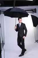 China Fiberglass Shaft Golf Umbrella Automatic Open Water Resistant Canopy For Outdoor Use for sale