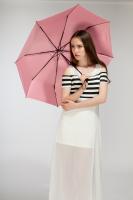 China Compact Foldable Umbrella With Waterproof Pongee Fabric 45° Opening Angle For Optimal Coverage for sale