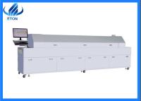 China SMT Reflow oven with 8 temperature zone Welding with hot air 450mm (mesh) for sale