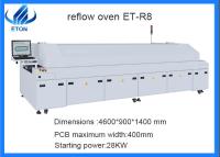 China SMT MACHINE Full hot air eight temperature zone lead-free reflow for sale