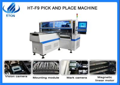 China Apply to 1.2 M rigid PCB and 1 M LED flexible strip with 250000 capacity led high- speed mounter machine for sale