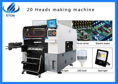 China High Precision SMT Pick And Place Machine 20 Heads 80000CPH for sale