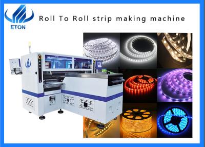China 136 heads LED flexible strip mounting machine with SMD chip making mounter for sale