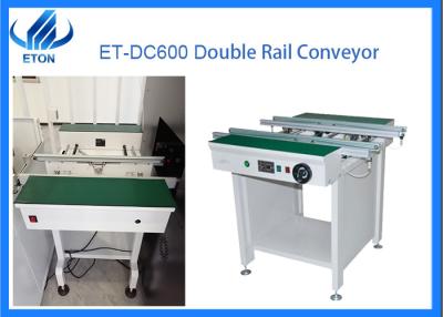China SMT Line 600*300mm Double Rail Conveyor Visual Inspection / PCB Buffering Functions for sale