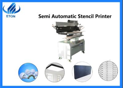 China 120 watt semi automatic stencil printer machine for LED bulb making for sale