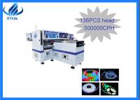 China 500000CPH SMT Chip Mounter 136PCS Heads SMT Pick And Place Machine for sale