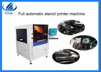 China Full Automatic Vision Stencil Printer Machine Programmable Motor Drive Print Heads for sale