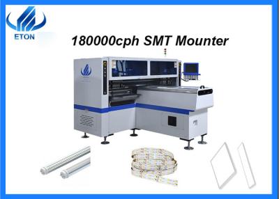 China Flexible Strip Tube SMT Mounting Machine 180000 CPH Dual Arm for sale