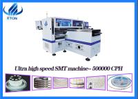 China Flexible Strip SMT Mounting Machine Ultra High Speed 136 Heads Pick And Place Machine for sale
