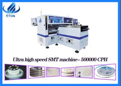 China Flexible Strip SMT Mounting Machine Ultra High Speed 136 Heads Pick And Place Machine for sale