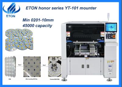 China New brand 0201*10mm package CCC placement LED display making SMT machine for sale