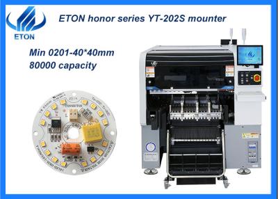 China High Speed 20 PCS Heads SMT Pick And Place Machine 380 VAC AC 50HZ For SKD Making for sale