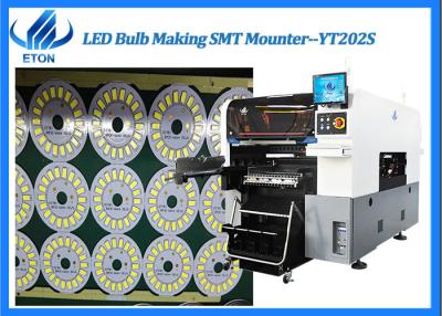 China YT202S LED Bulb Making Machine SMT Mounter 80000CPH With 20 Nozzles for sale