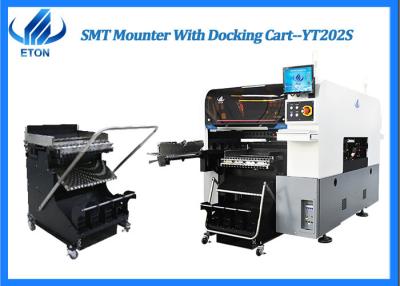 China 0201 0402 0603 LED Light Making Machine SMT Mounter With Docking Cart IC Tray Feeder for sale