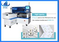 China LED Lens / Panel Light SMT Manufacturing Machine 45000 CPH Electric Feeder for sale