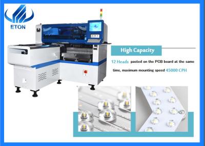 China LED Lens / Panel Light SMT Manufacturing Machine 45000 CPH Electric Feeder for sale