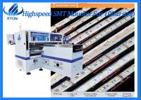 China Faseest pick and place machine four placement 500K for no wire strip making SMT chip mounter for sale