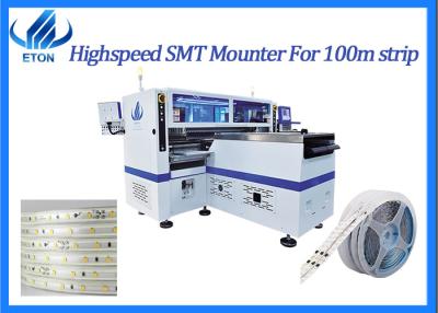 China Faseest pick and place machine 10 sets camera 500K for 100m strip making SMT chip mounter for sale