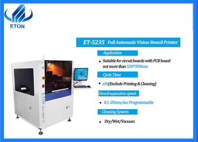 China Full Automatic Stencil Printer Rigid PCB printing machine for solder paste and red glue for sale