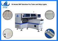 China LED Tube / Strip Lights SMT Mounter Dual Arm High Speed 34 Heads Pick Place Machine for sale