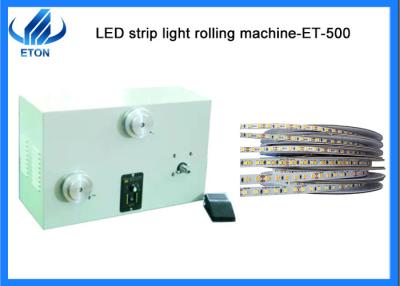 China Automatic Run 450mm Width Strip Light Rolling Machine Fix Reel Position for sale