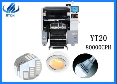 China 80000CPH 32 Feeders Non replace modular head  pick and place machine for sale