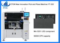 China 90000 CPH SMT Pick Place Machine For Min 0201 Power Driver LED PCBA Assembly for sale