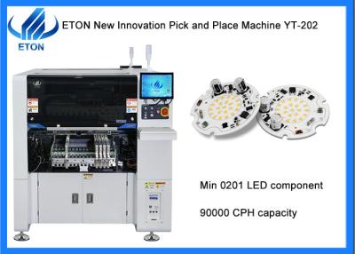 China 90000CPH SMT Placement Machine With Double Smart Electric Feeder for sale
