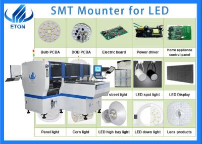 China Magnetic Linear Motor SMT Mounting Machine HT-E8D 90000CPH Speed For All LED Lighting for sale