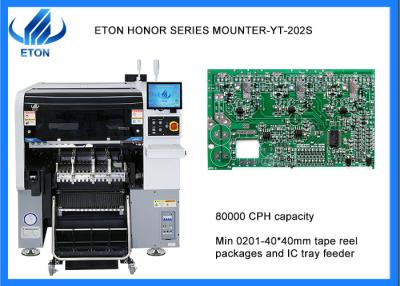 China Min 0201 LED Driver SMT Pick Place Machine Flexible PCB Handling Capabilities for sale