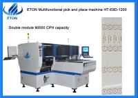 China LED Lighting SMT Pick Place Machine 90000 CPH Capacity Multifuctional for sale