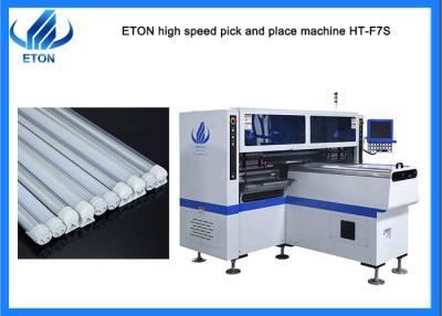 China Max 1.2m Tube SMT Pick Place Machine Dual Module 34 PCS Heads for sale