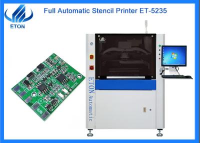 China Full Automatic Vision Stencil Printer Flexible Side Clamps MAX 520*350mm for sale