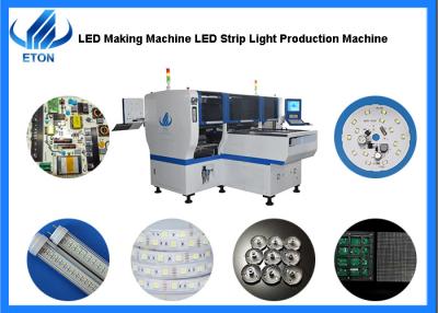 China 0.2mm Components Power Driver SMT Pick Place Machine 90000CPH LED Bulb Maker Machine for sale