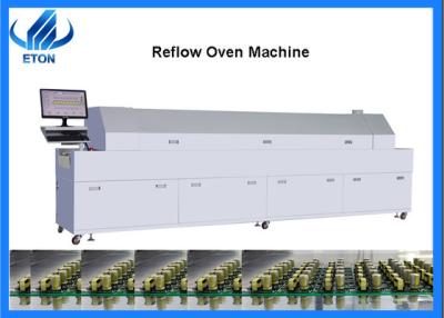 China ETON 8 Zone SMT Reflow Oven Soldering Machine with 380V 50/60Hz Power for sale
