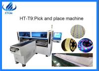 China HT-T9 LED Strip SMT Mounting Machine 68 Feeders & Heads 500mm/S Speed for sale